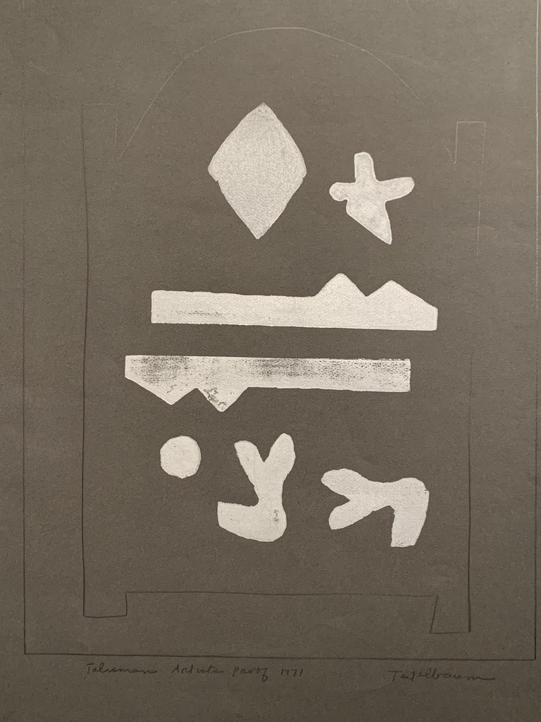 Edith Isaac-Rose - 1971 Gouache and Pencil Abstract NYC Female Artist ...