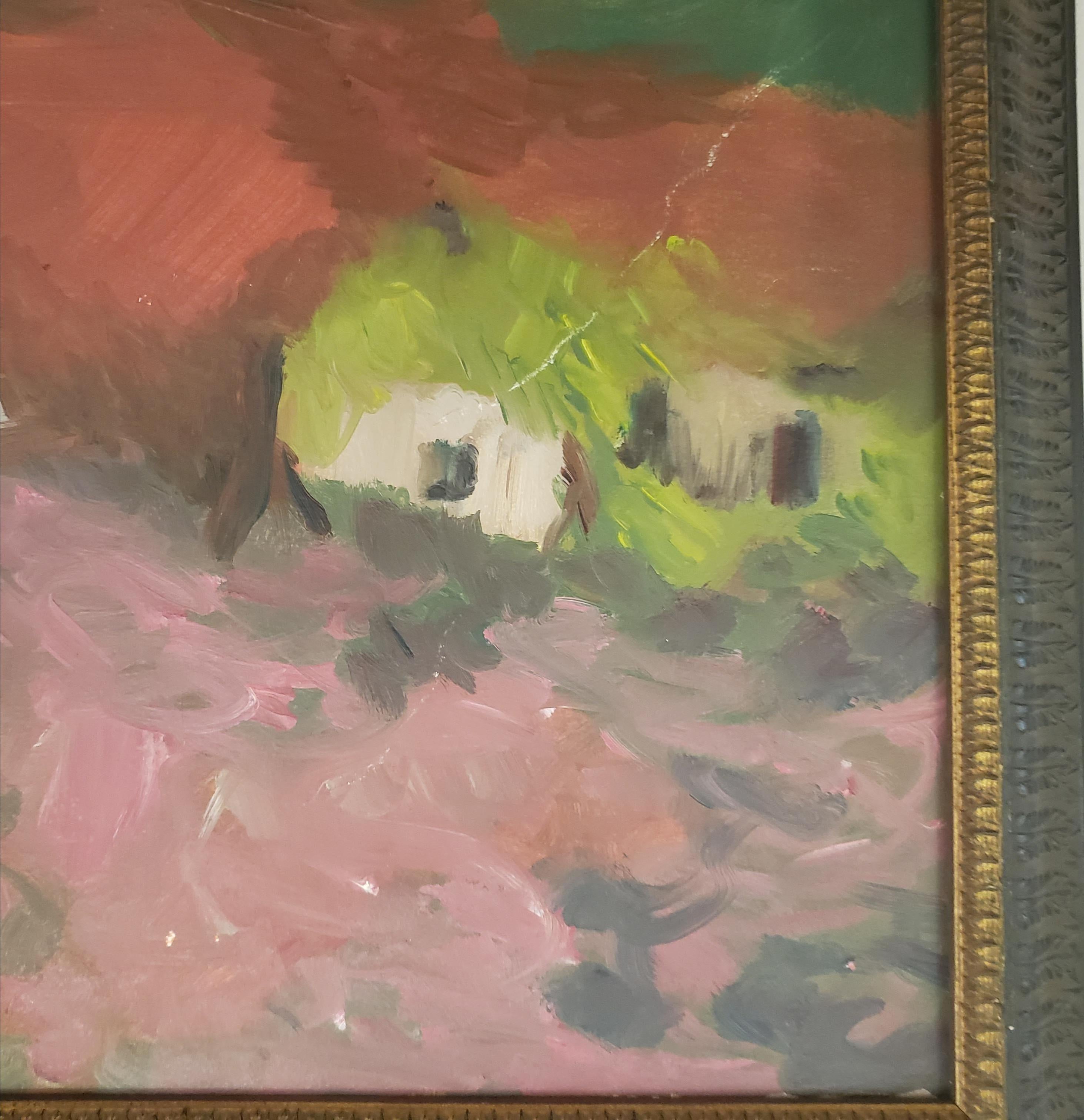 Edith Jimenez - Camilo's Farm Outside of Montevideo, Oil, National ...