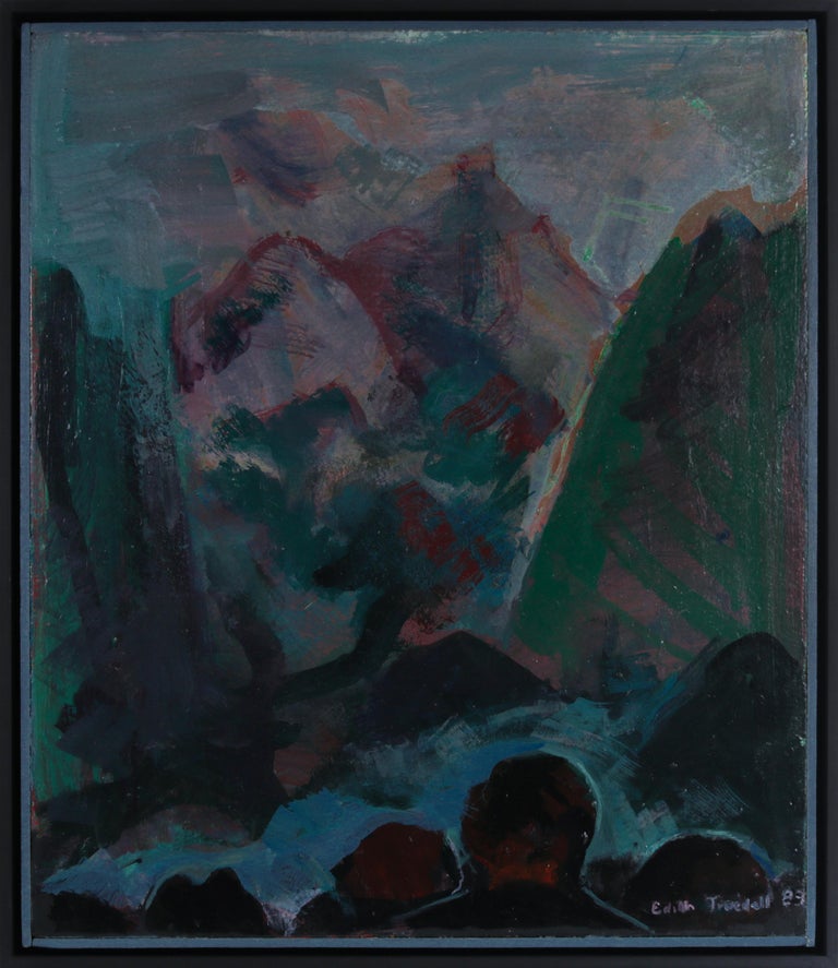 Edith Park Truesdell - "View from Scenic Point" 1983 Oil For Sale at ...