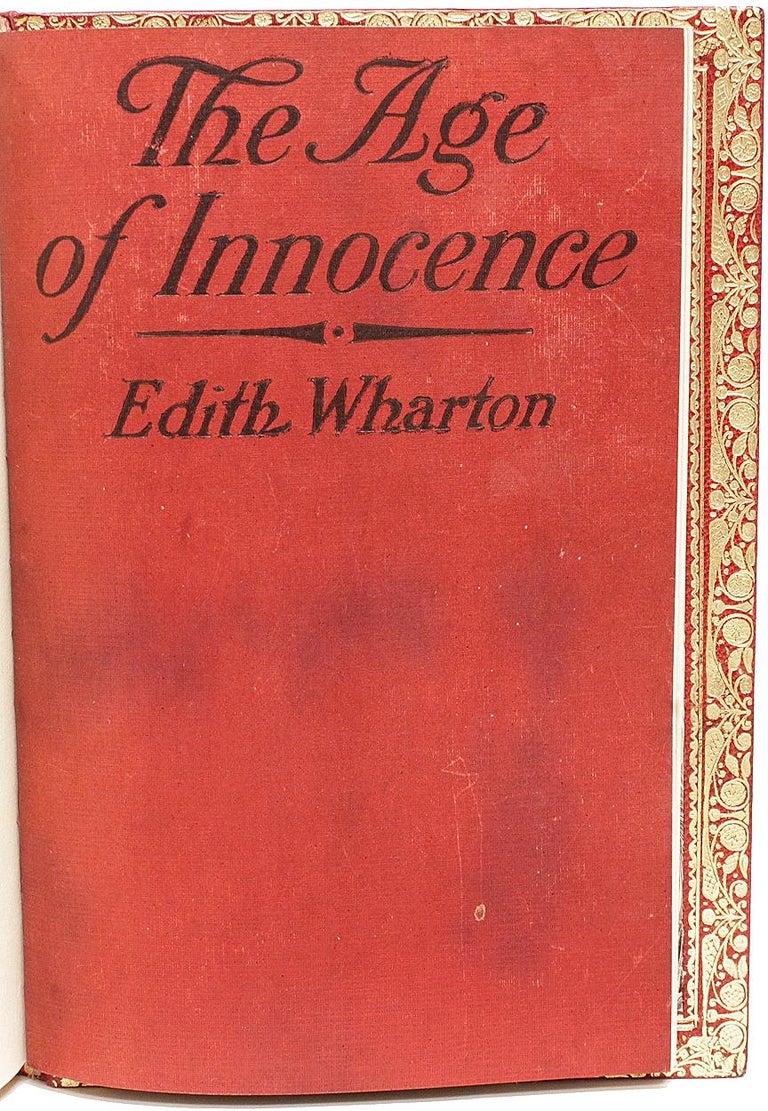 Edith WHARTON. The Age of Innocence. FIRST EDITION FIRST PRINTING ...