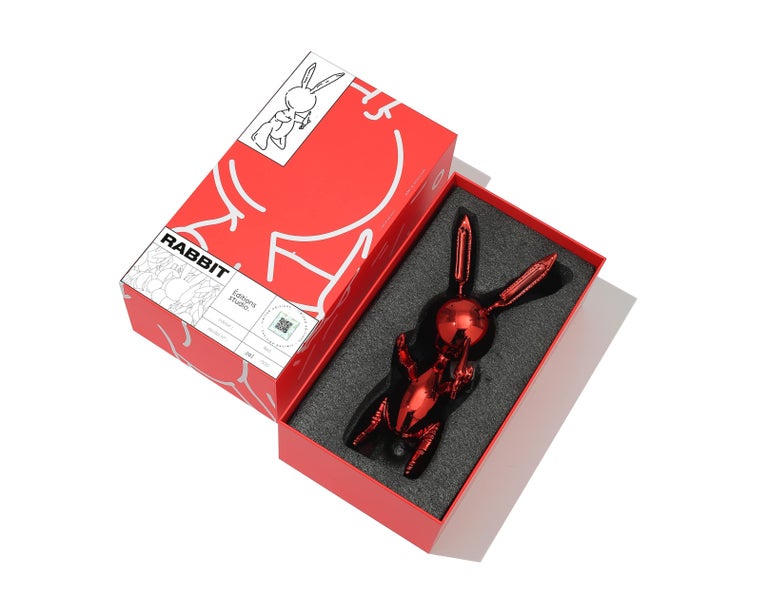 Edition studio - Balloon Rabbit XL (Red) For Sale at 1stDibs