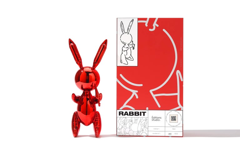 Edition studio - Balloon Rabbit XL (Red) For Sale at 1stDibs