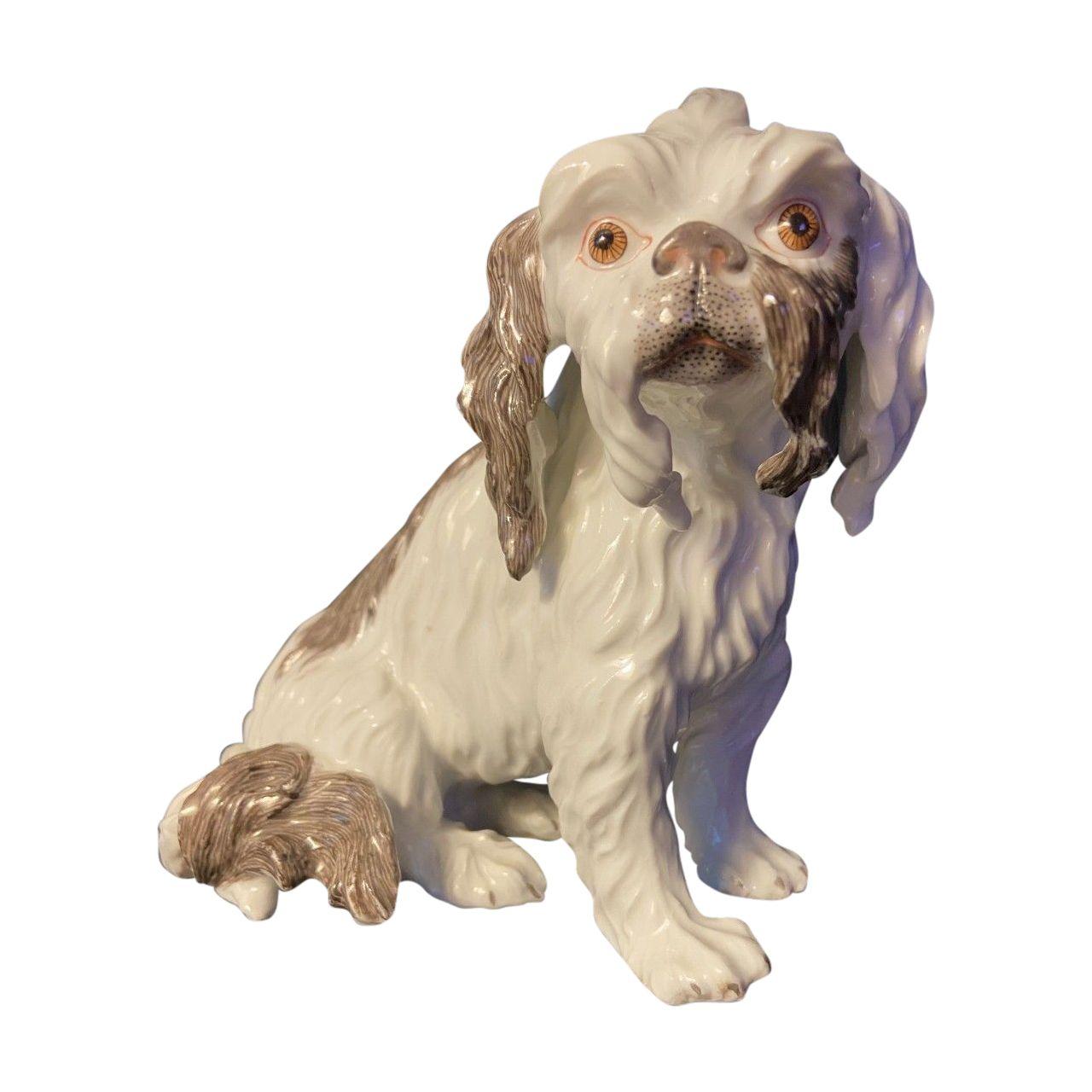 Edmé Samson - Porcelain Dog Portrait: Cavalier King Charles-Edmé Samson ...