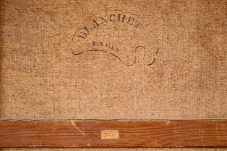 Edmond Aman-Jean - Elegant Women - Impressionist Oil, Figures in ...