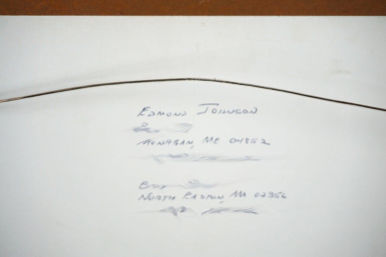 Edmond Johnson - Two-Masted Schooner Sailing off Mohegan Island, Maine For Sale at 1stDibs