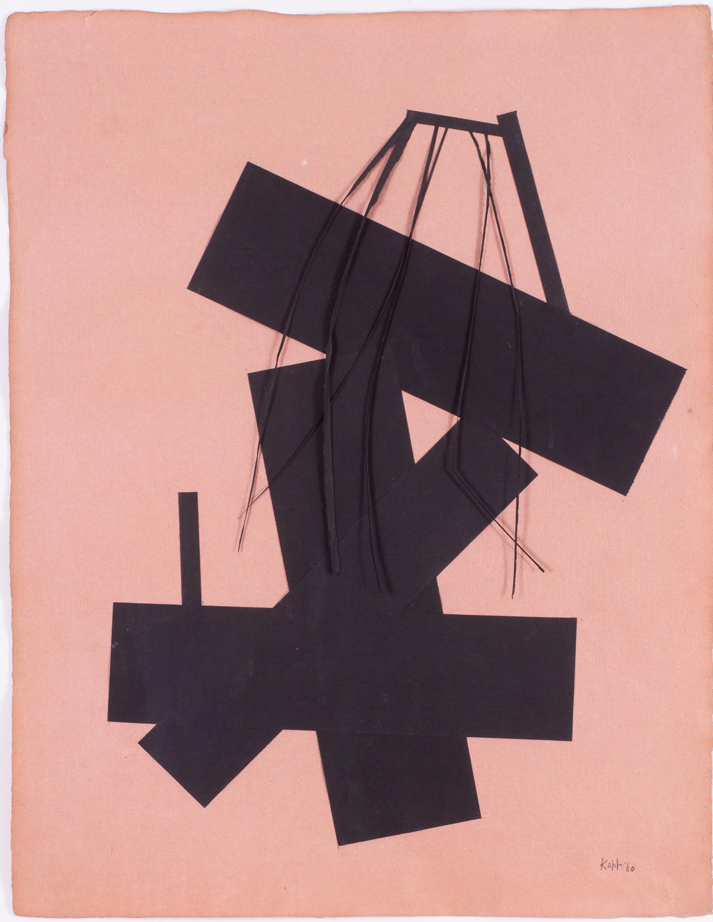 Edmond Xavier Kapp - Mid Century Modern British 'Construction collage ...