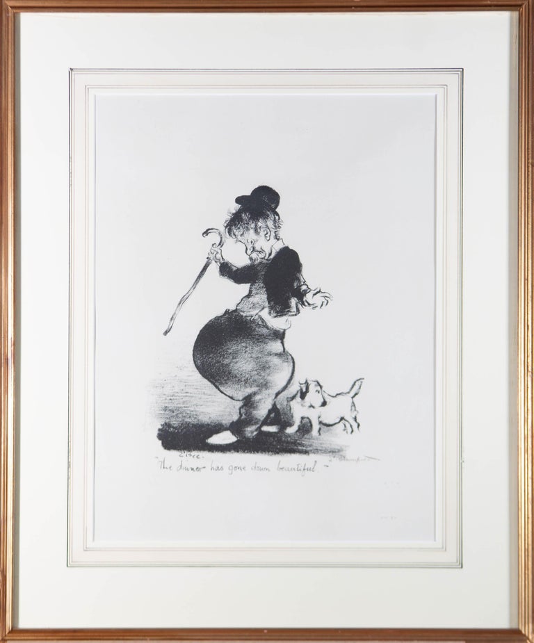 Edmund Blampied - Edmund Blampied (1886-1966) - Mid 20C Lithograph ...