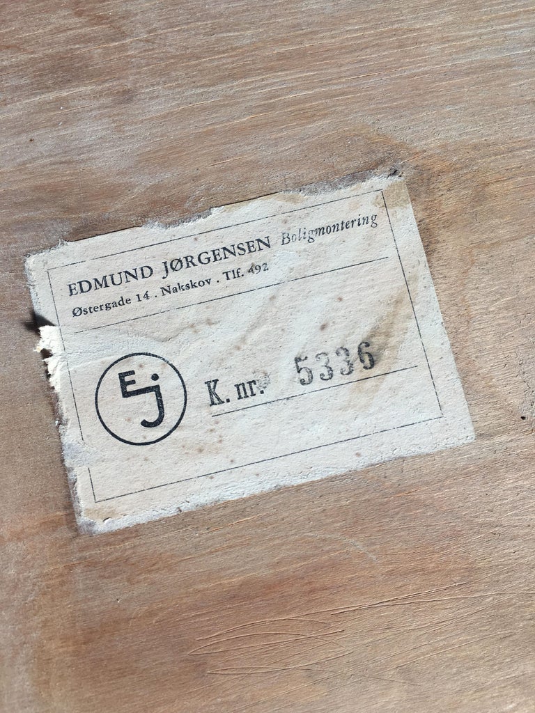 Edmund Jorgensen Teak Side Table, Denmark, 1960s For Sale at 1stDibs