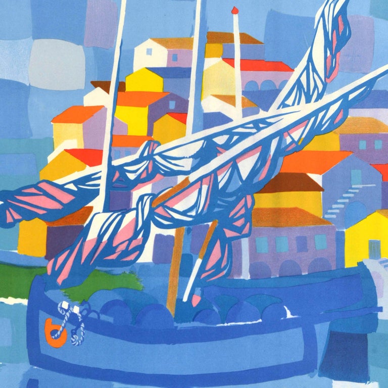 Edo Murtić - Original Vintage Travel Poster Yugoslavia The Sunny ...