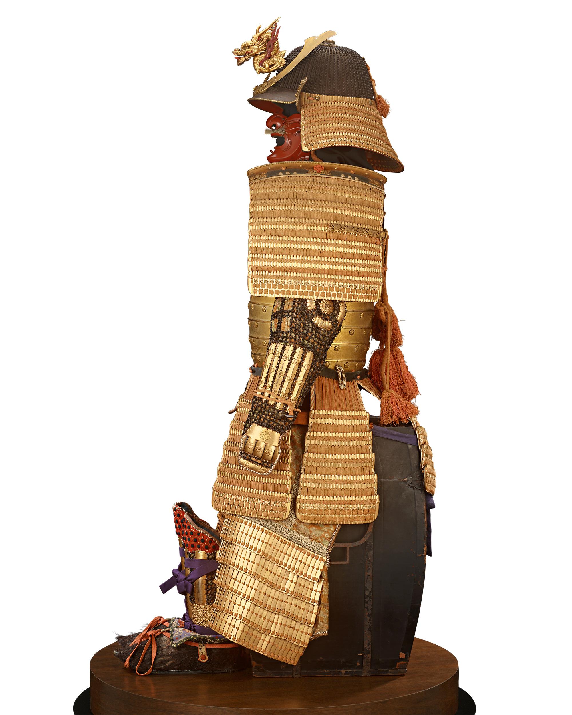 Edo Period Samurai Suit Of Armor For Sale at 1stDibs