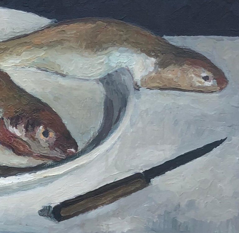 Edouard Arthur - Fish platter For Sale at 1stDibs