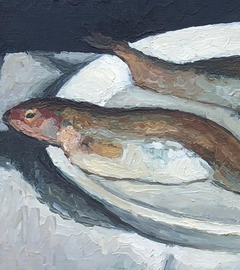 Edouard Arthur - Fish platter For Sale at 1stDibs