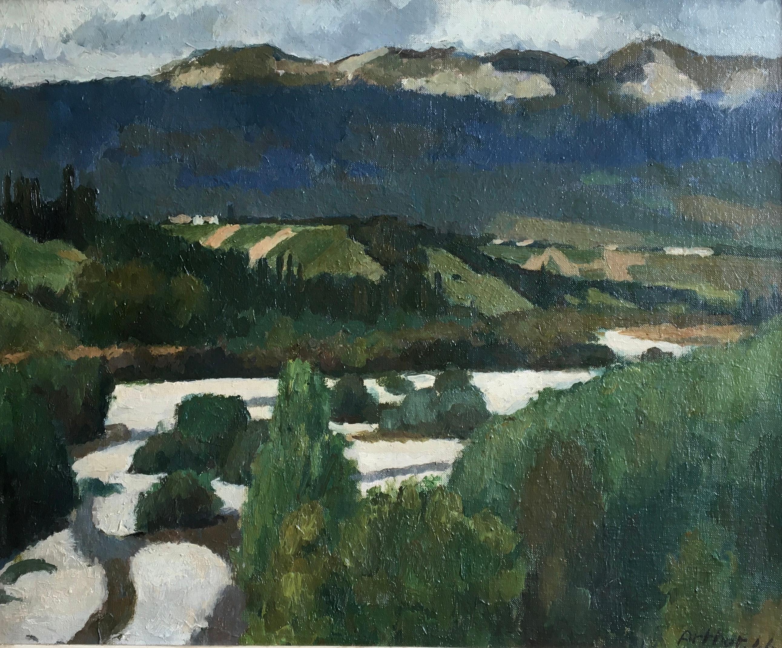Edouard Arthur - Gray harmony For Sale at 1stDibs