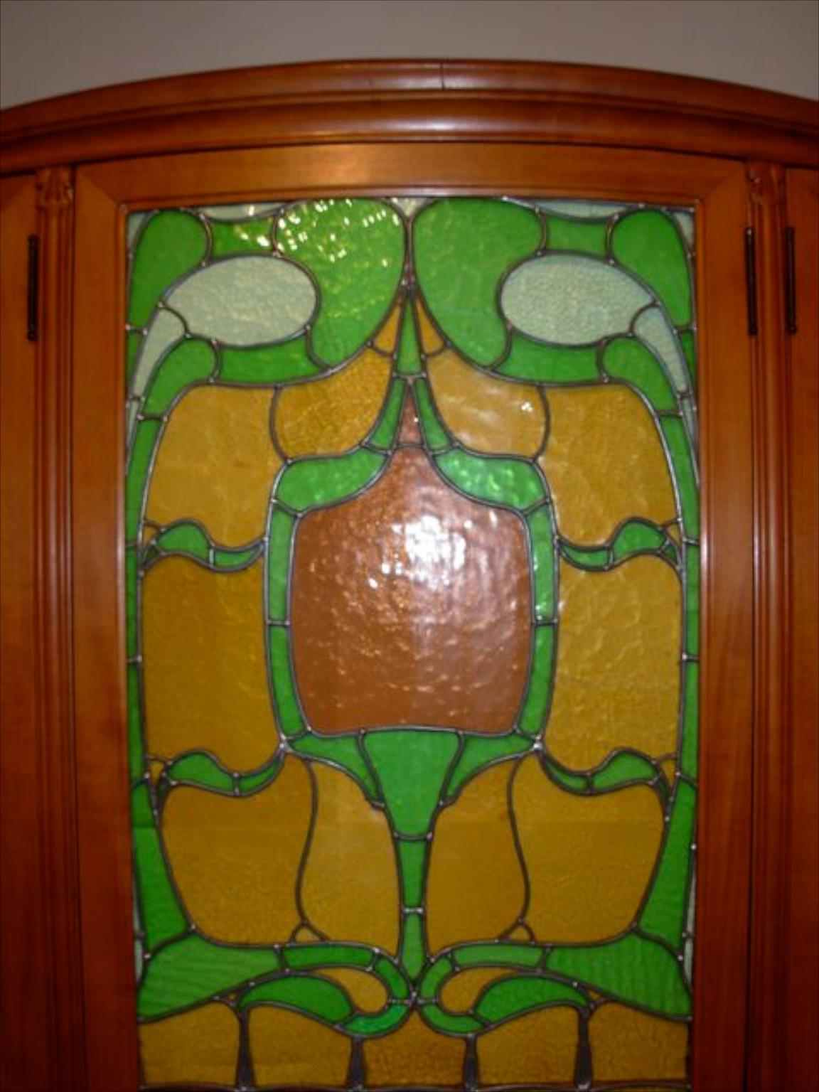 Edouard Colonna Art Nouveau Paris "Bibliotheque Victor Hugo" Cabinet ...