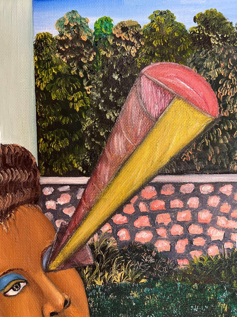 Edouard Duval-Carrié - The Vision - Surreal Black Female Portrait For ...