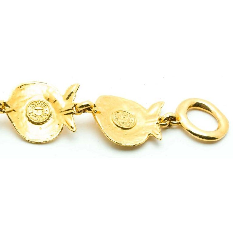 Edouard Rambaud Vintage Couture Fish Necklace, 80s For Sale at 1stDibs