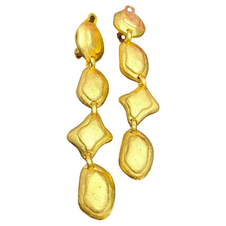 EDOUARD RAMBAUD vintage earrings For Sale at 1stDibs