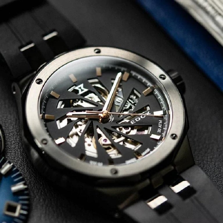 Edox 60th Anniversary Limited Edition Delfin Mecano Men's Watch ...