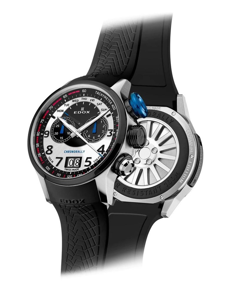 Edox - Chronorally Chronograph Limited Edition - 38001 Tinnbu Bn For ...