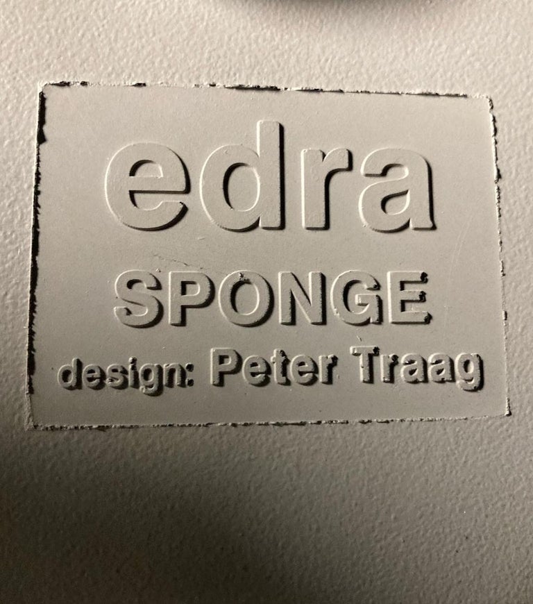 Edra Sponge Chairs, a pair by Dutch designer Peter Traag For Sale at ...