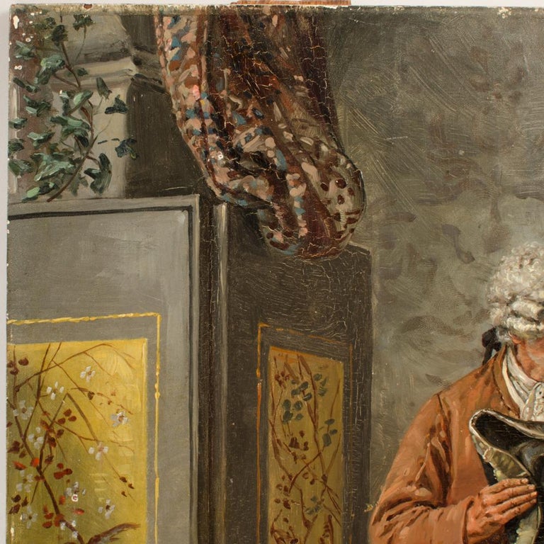 Eduard Merk 'German, 1816-1888' Ladies Charm For Sale at 1stDibs