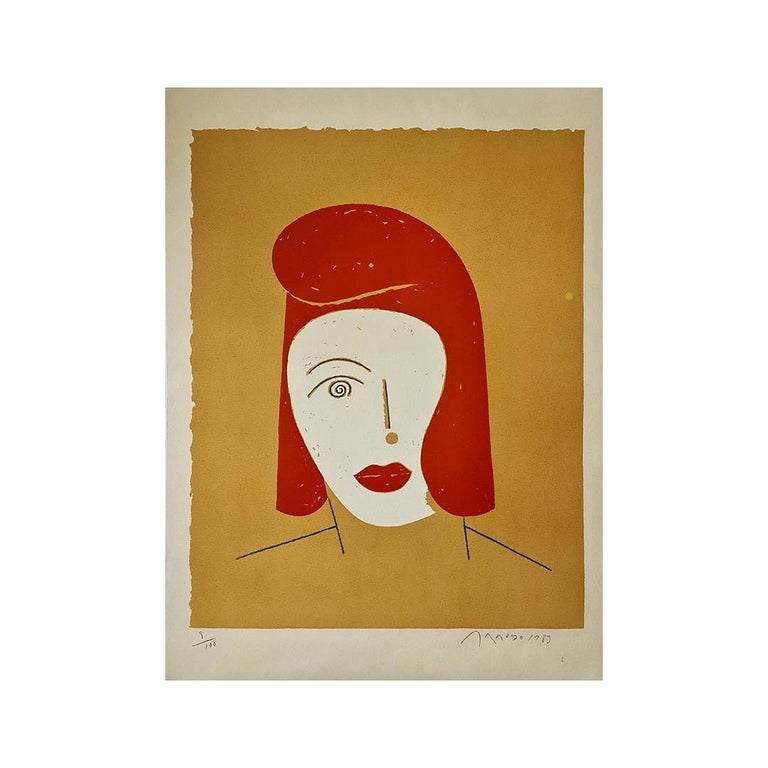 Eduardo Arroyo - Original lithograph by Eduardo Arroyo dated 1989 ...