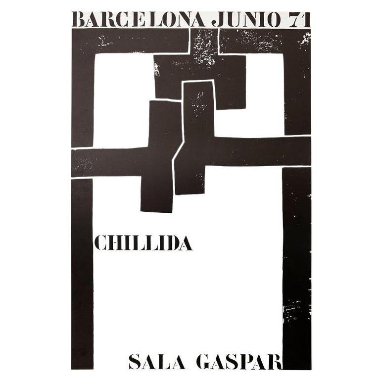 Eduardo Chillida Poster For Sale at 1stDibs