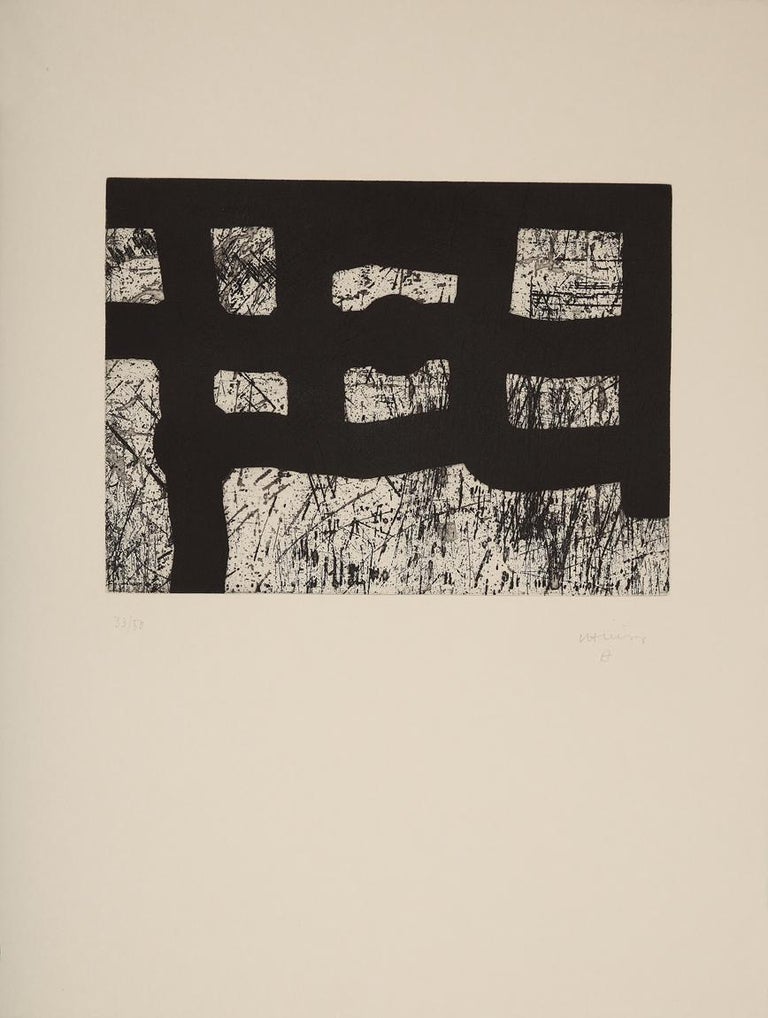 Eduardo Chillida - Lagunkide - 20th Century, Eduardo Chillida, Abstract ...