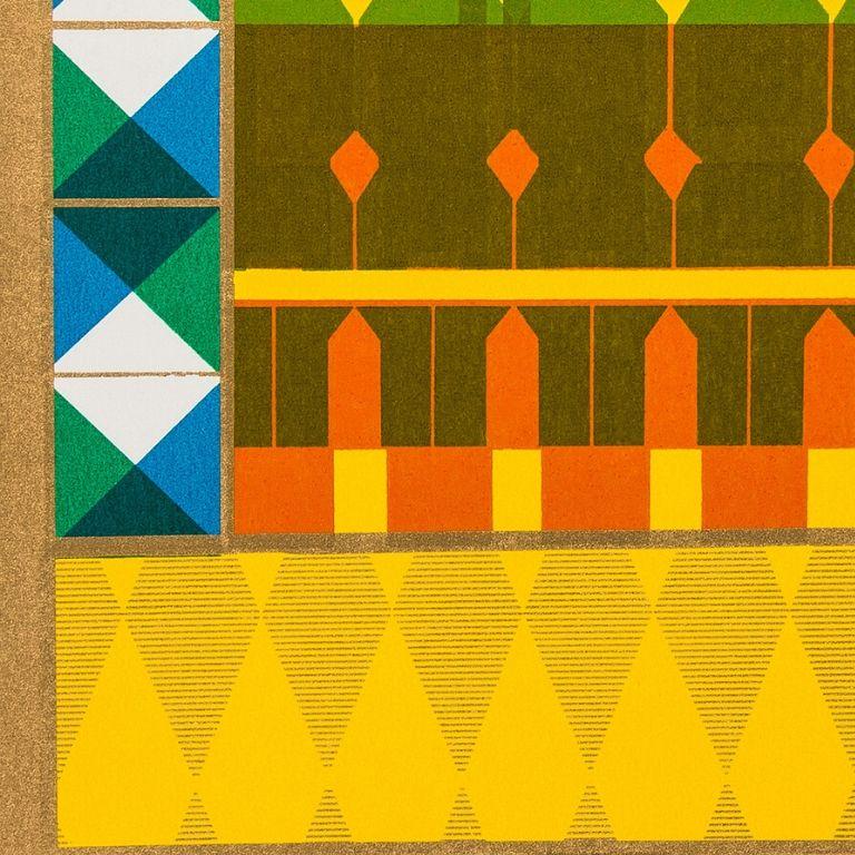 Eduardo Paolozzi - Cover for a Journal -- Print, Pattern, Stripes, Pop ...