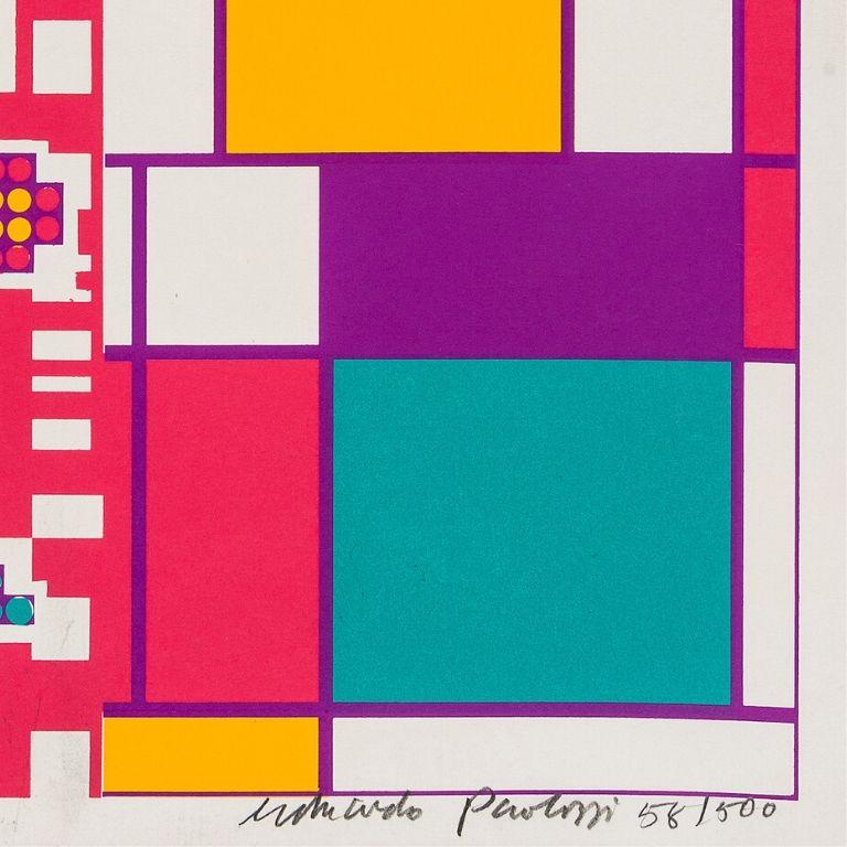 Eduardo Paolozzi - Donald Duck Meets Mondrian -- Print, Patterns, Pop ...