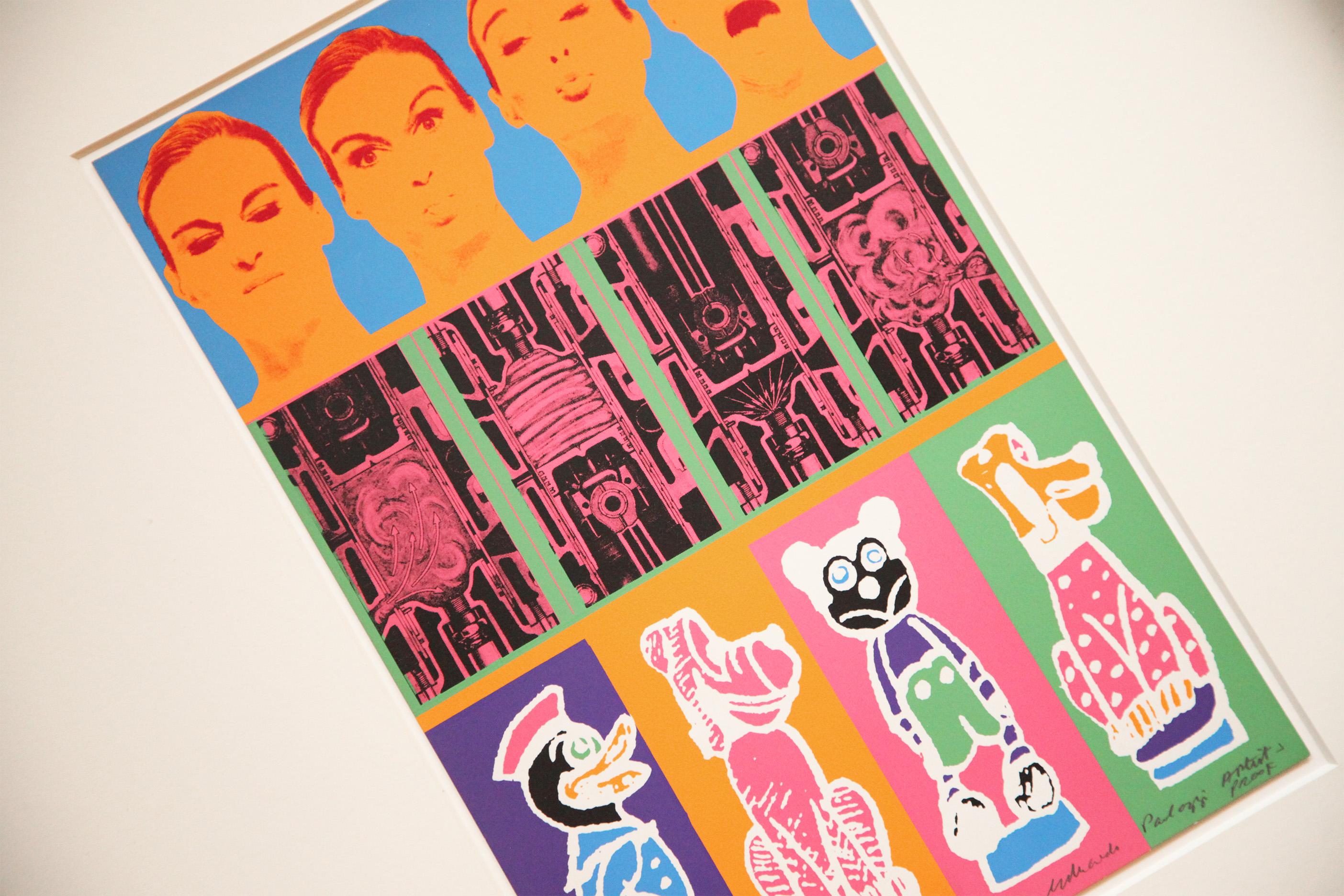 Eduardo Paolozzi - Secrets of the Internal Combustion Engine - Framed ...