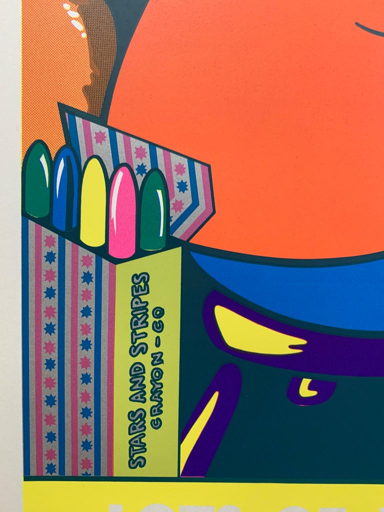 Eduardo Paolozzi - Lots of Pictures, Lots of Fun (Pop Art Crayon Ad) at ...