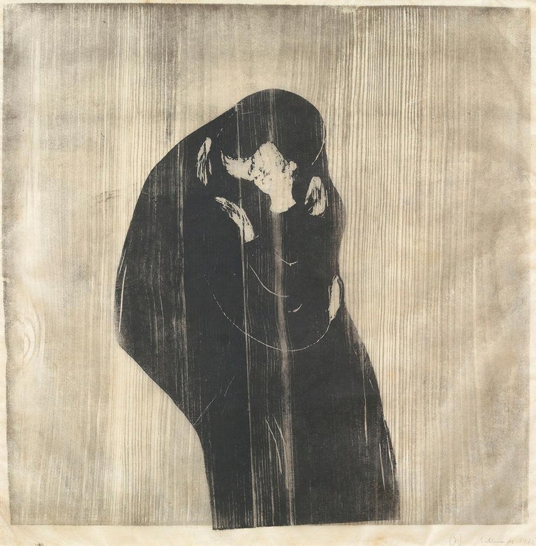 Edvard Munch - Kyss IV at 1stDibs