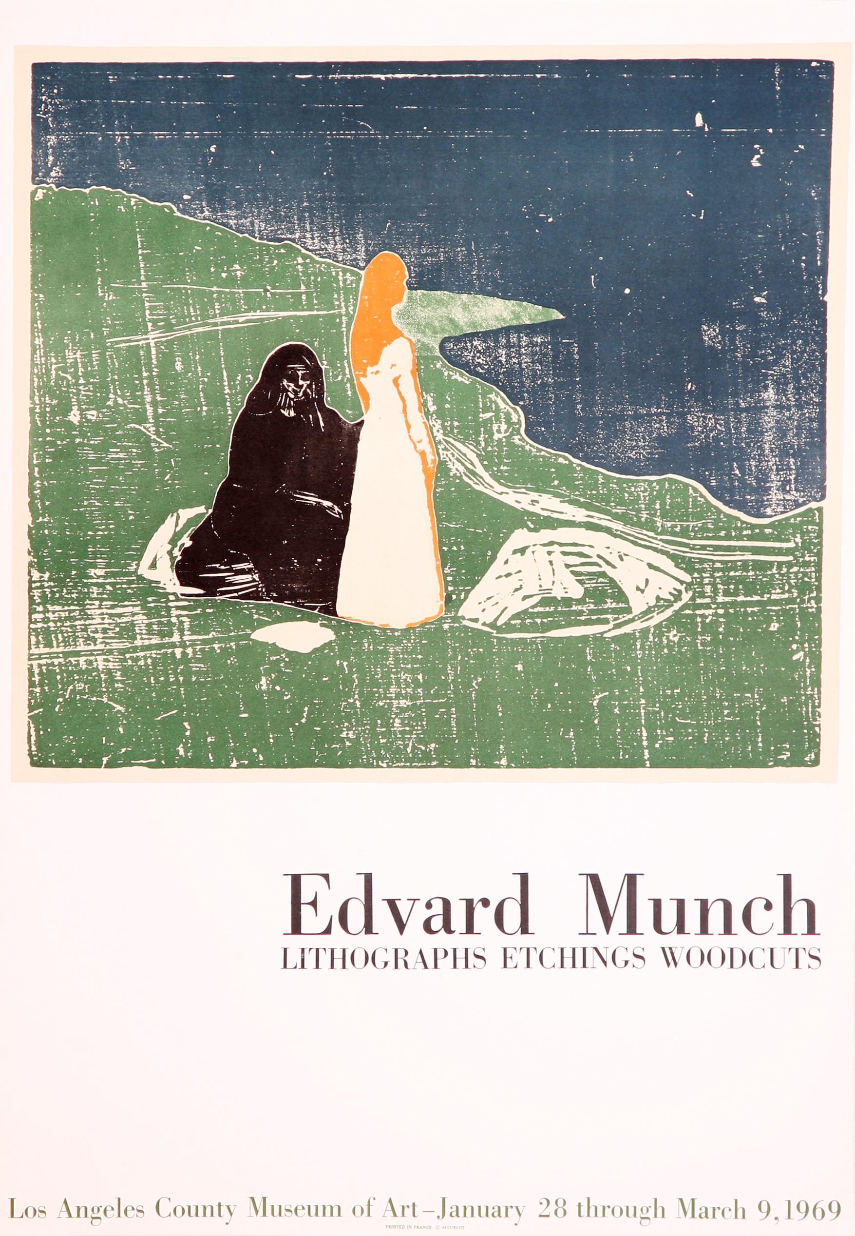Edvard Munch - Lithographs, Etching, Woodcuts; Los Angeles County ...