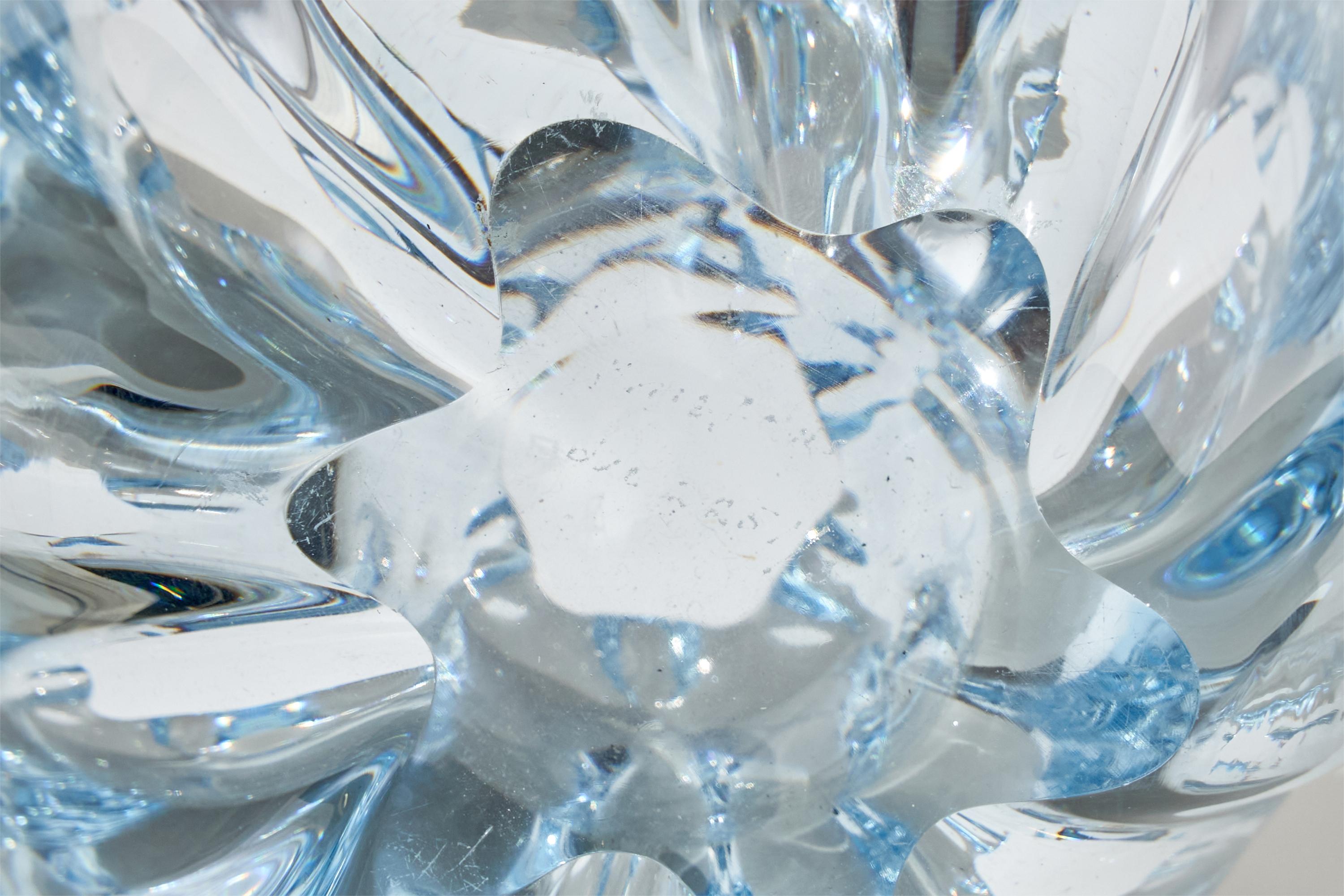 Edvin Öhrström, Vase, Glass, Sweden, 1940s For Sale at 1stDibs