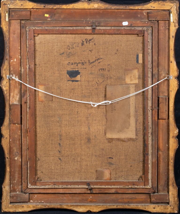 Edward Armfield - The Otter Hunt, dated 1901 For Sale at 1stDibs