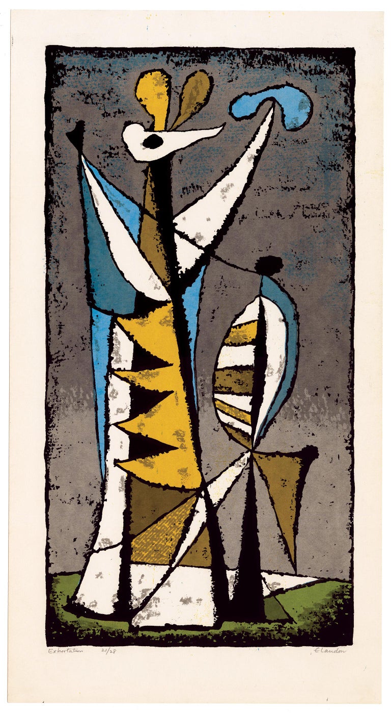 Edward August Landon - 'Exhortation' (Priest) — Mid-Century Modernism ...