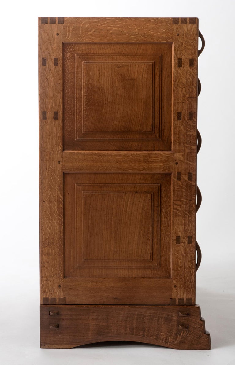 Edward Barnsley Oak Chest of Drawers, England, circa 1920 For Sale at ...