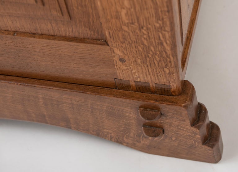 Edward Barnsley Oak Chest of Drawers, England, circa 1920 For Sale at ...