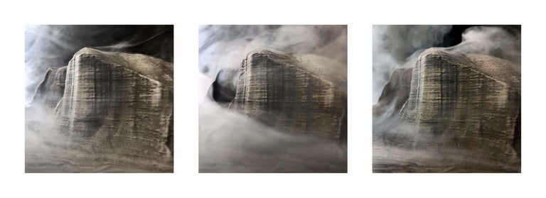 Edward Bateman - El Capitan Storm Tryptic (with 3D printed landscape ...