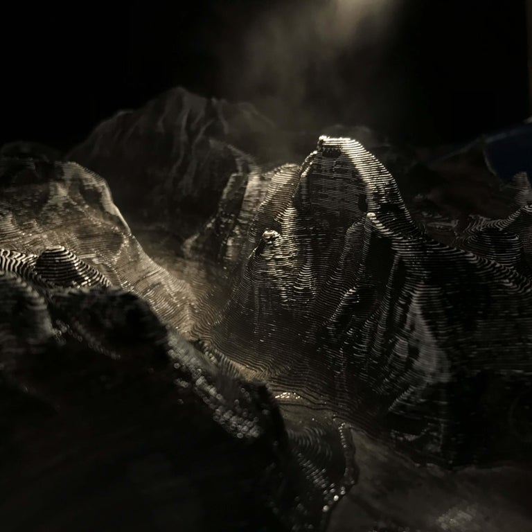 Edward Bateman - Half Dome No. 1 (with 3D printed landscape) For Sale ...