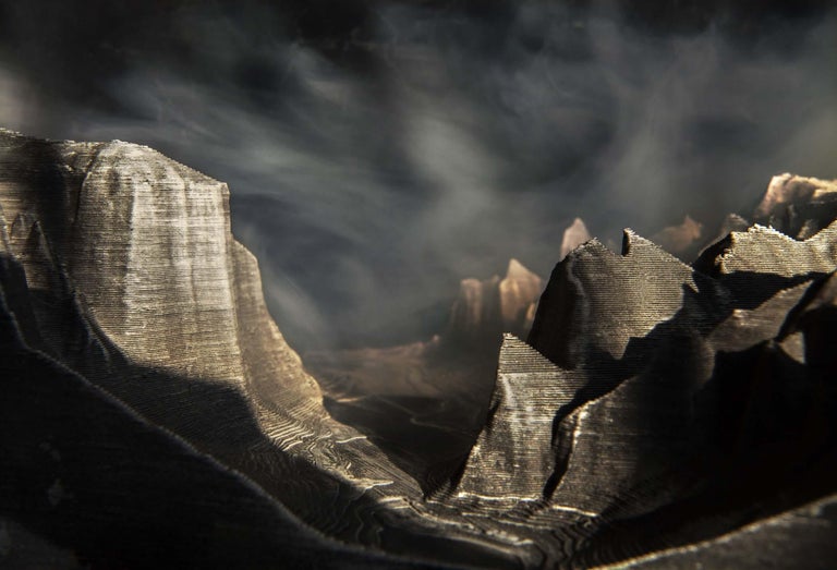 Edward Bateman - Yosemite Gateway No. 1 (with 3D printed landscape) For ...