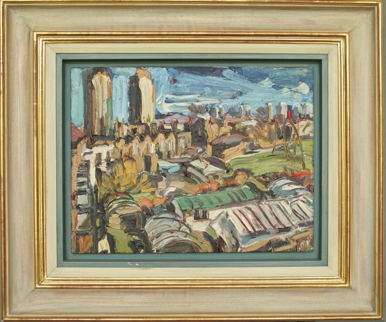 Edward Beale - London Tower Blocks in the Sunshine For Sale at 1stDibs