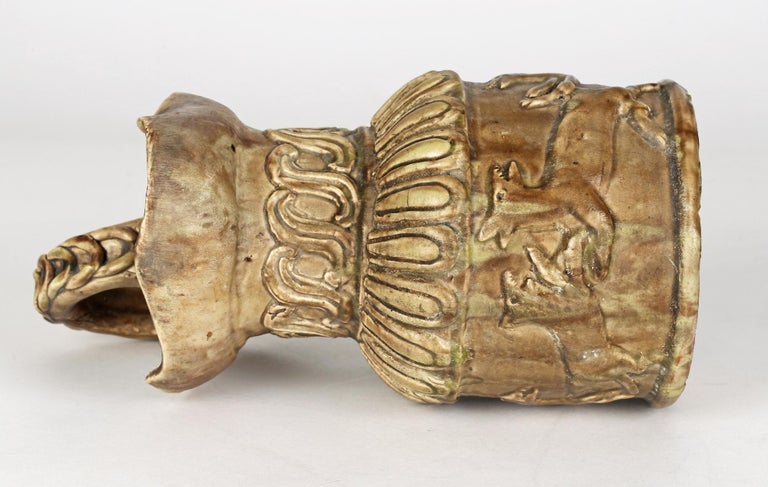 Edward Bingham Castle Hedingham Arts and Crafts Medieval Style Pottery ...