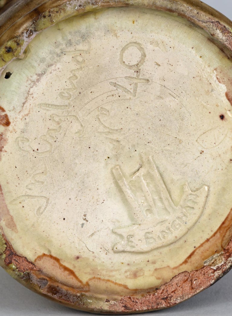 Edward Bingham Castle Hedingham Arts and Crafts Medieval Style Pottery ...