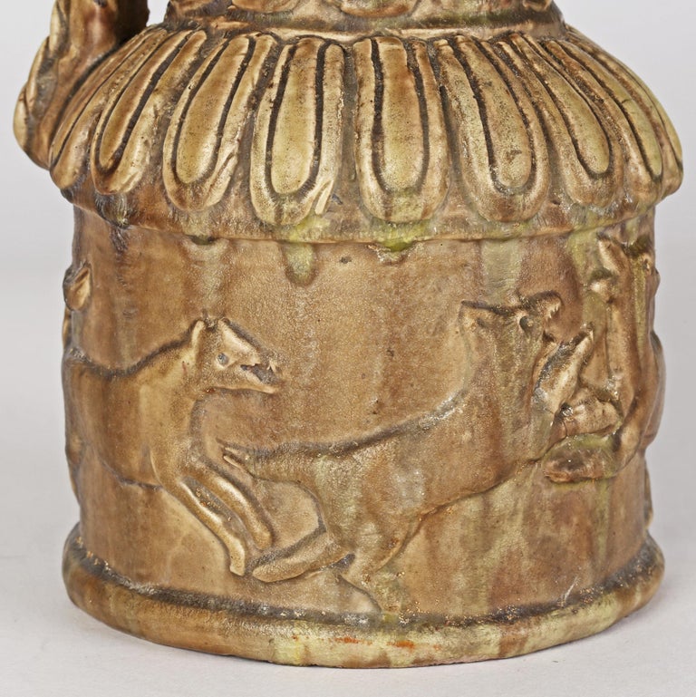 Edward Bingham Castle Hedingham Arts and Crafts Medieval Style Pottery ...