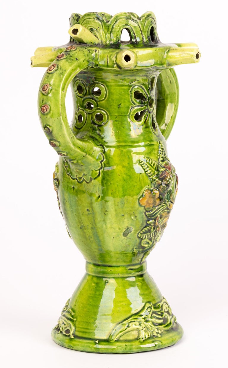 Edward Bingham Rare Castle Hedingham Pottery Twin Handled Pottery ...
