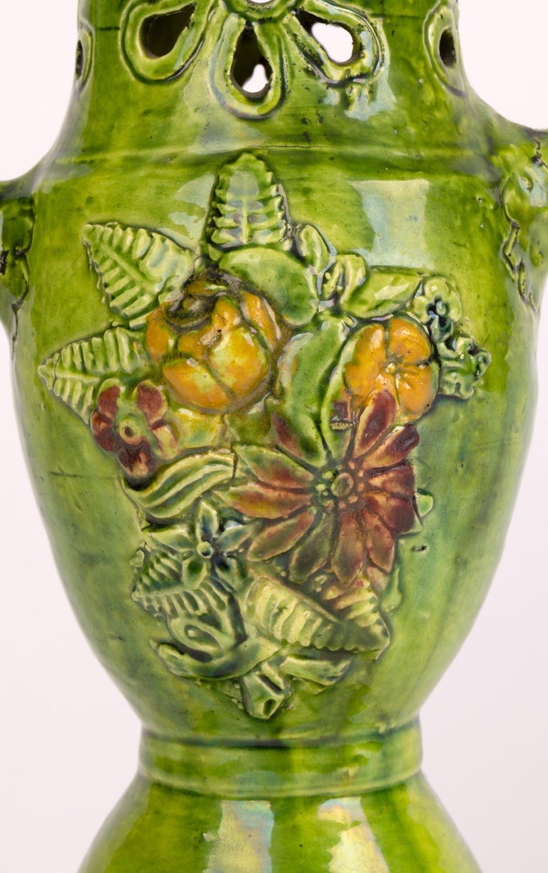 Edward Bingham Rare Castle Hedingham Pottery Twin Handled Pottery ...