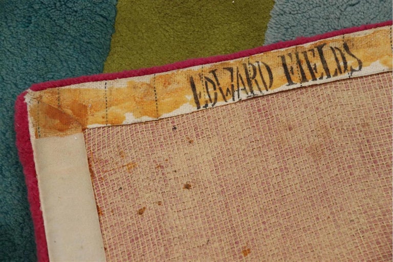 Edward Fields Colorful Geometric Design Rug For Sale at 1stDibs
