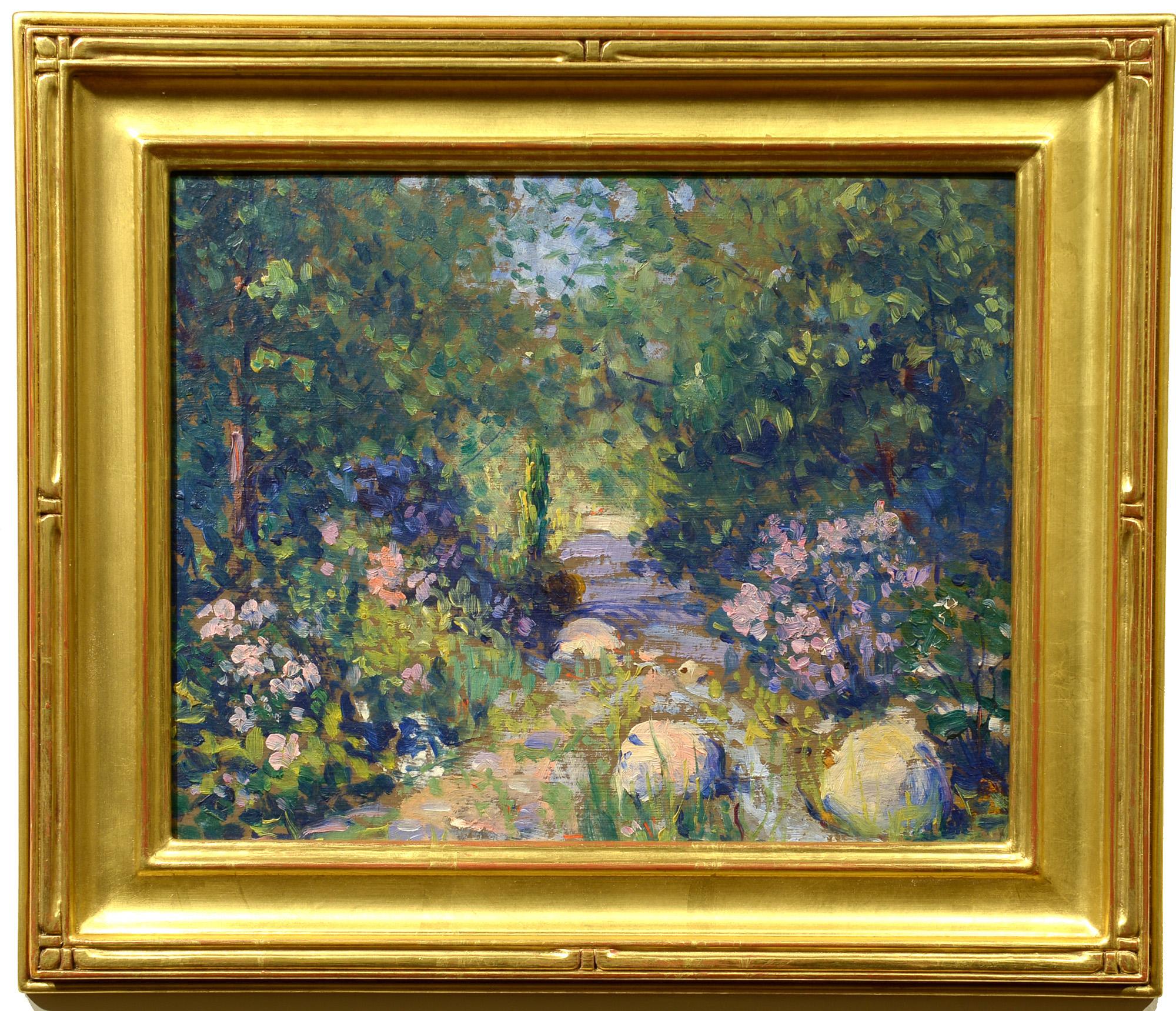 Summer Garden, Attributed to Edward Francis Rook, Jr., American ...